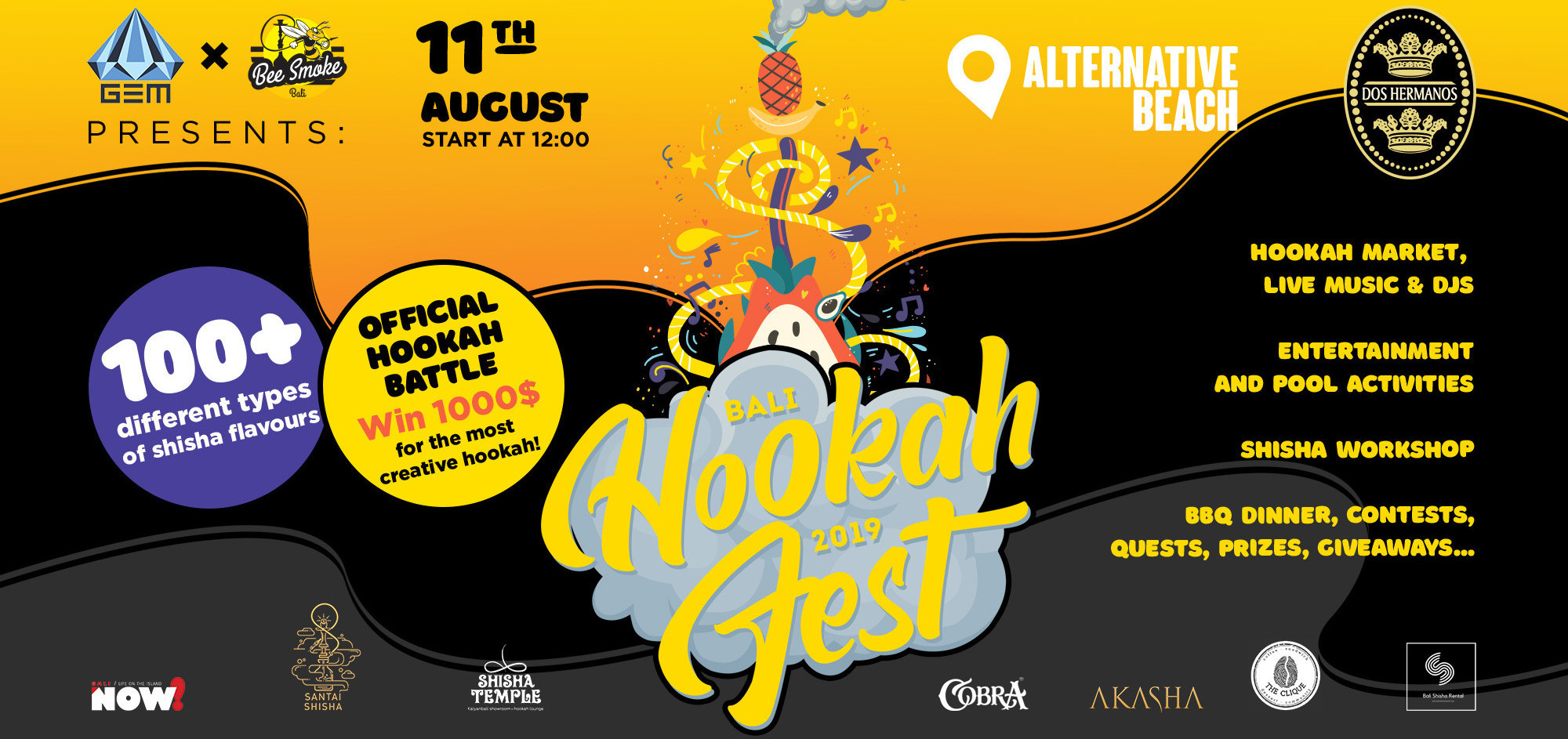 Bali HookahFest 2019 - Bali Go Live